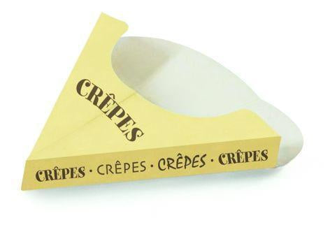 Soporte porta crepes de cartón cerrado 500 uds: ¡Transporta tus crepes ...